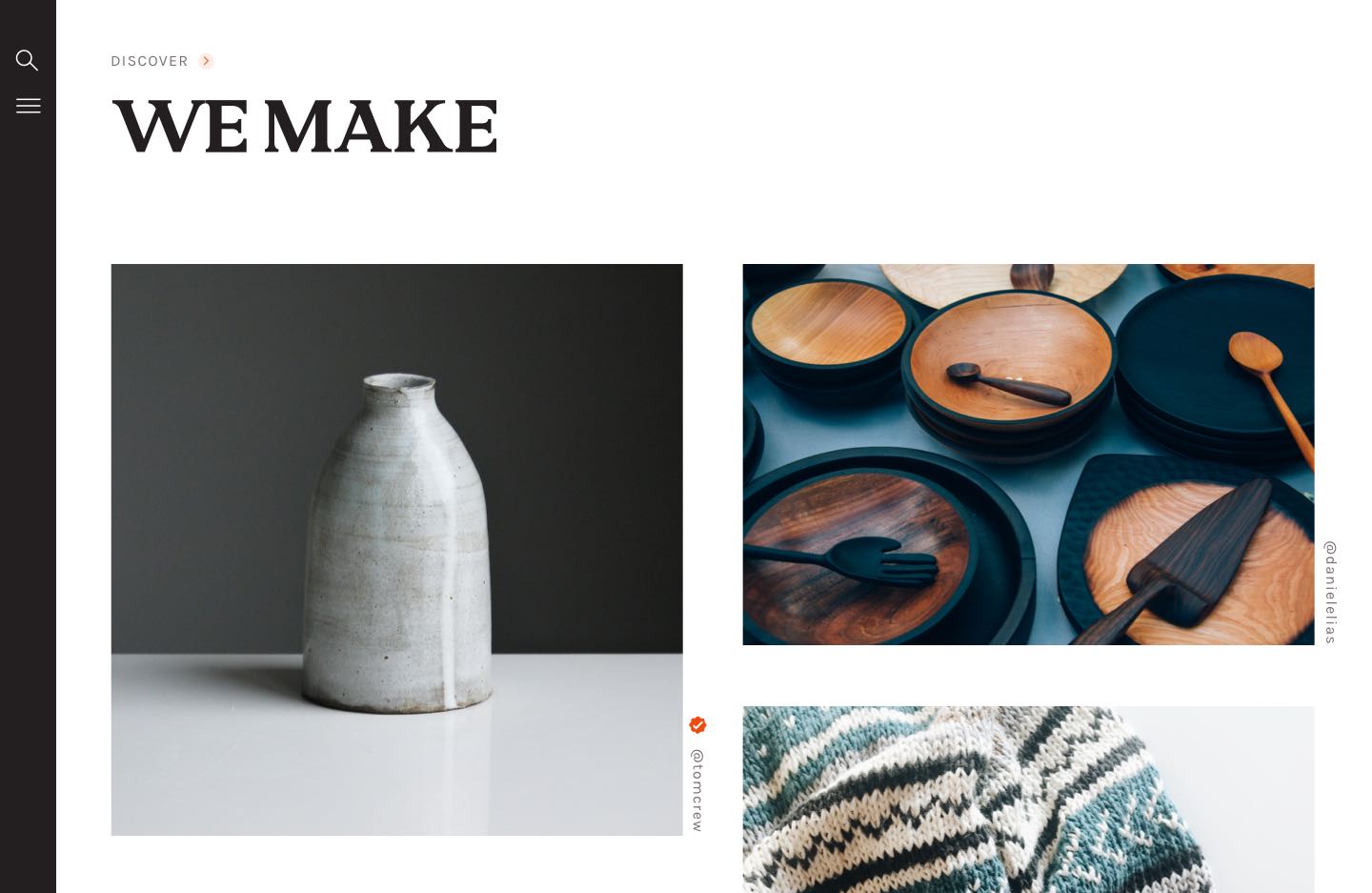 Discover Handcraft on We Make